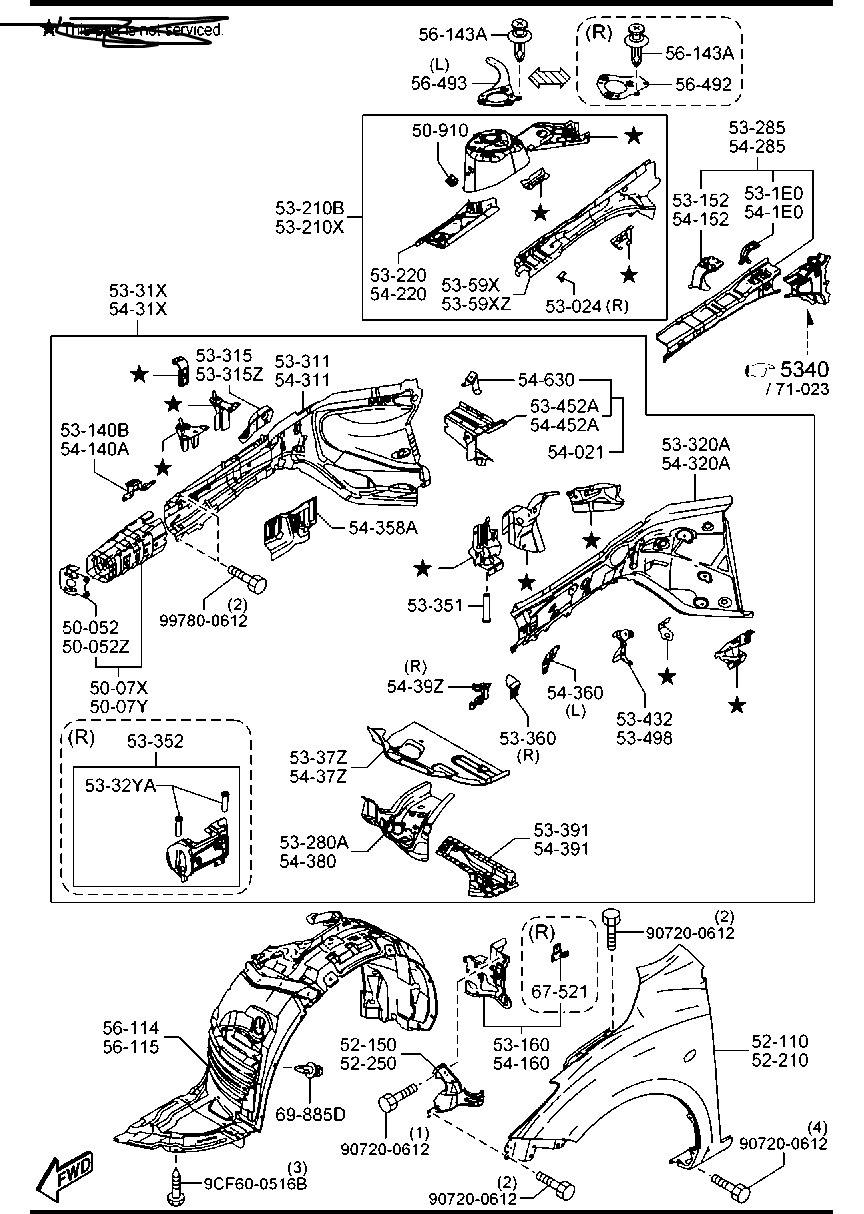 907200612 Болт Mazda | Запчасти на DRIVE2