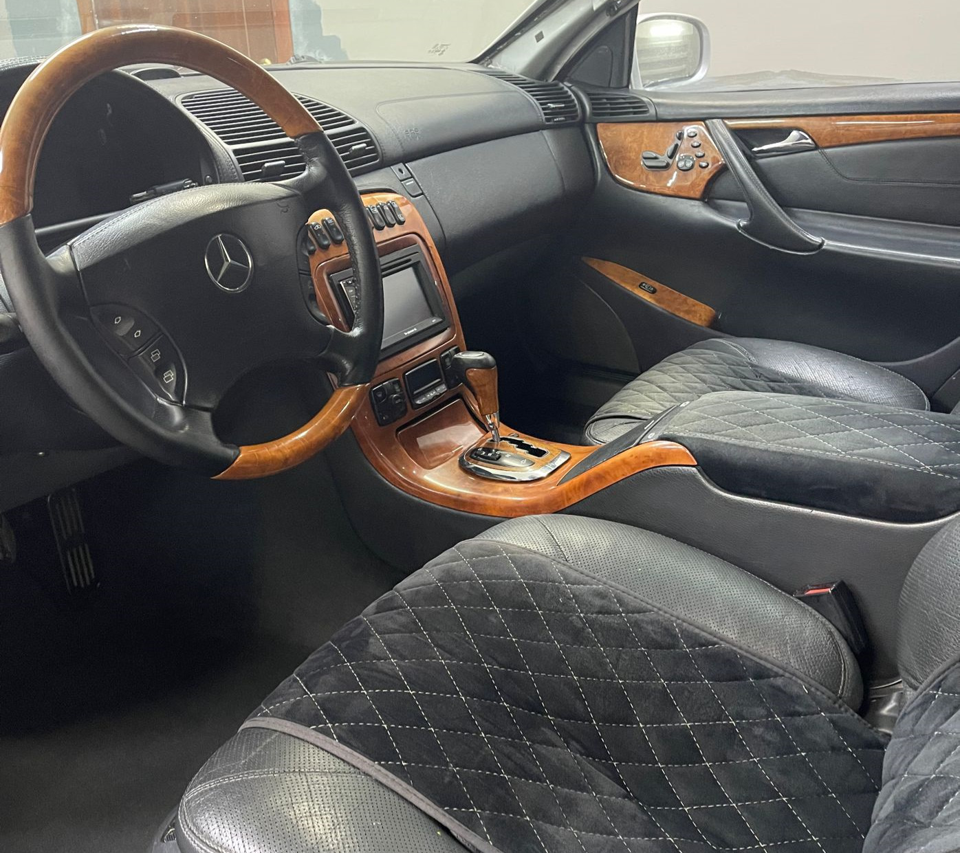 Интерьер — Mercedes-Benz CL (W215), 5 л, 2001 года | стайлинг | DRIVE2
