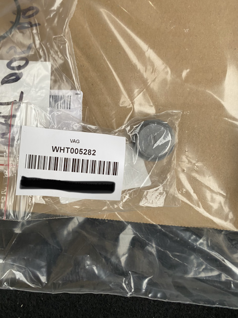 WHT005282 Пробка резьбовая VAG | Запчасти на DRIVE2