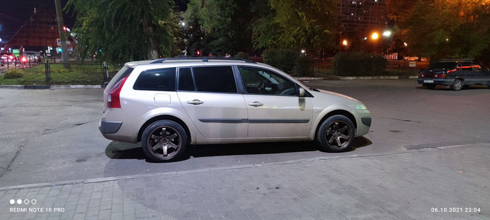 25. Новая резина — Renault Megane II, 1,5 л, 2008 года | шины | DRIVE2