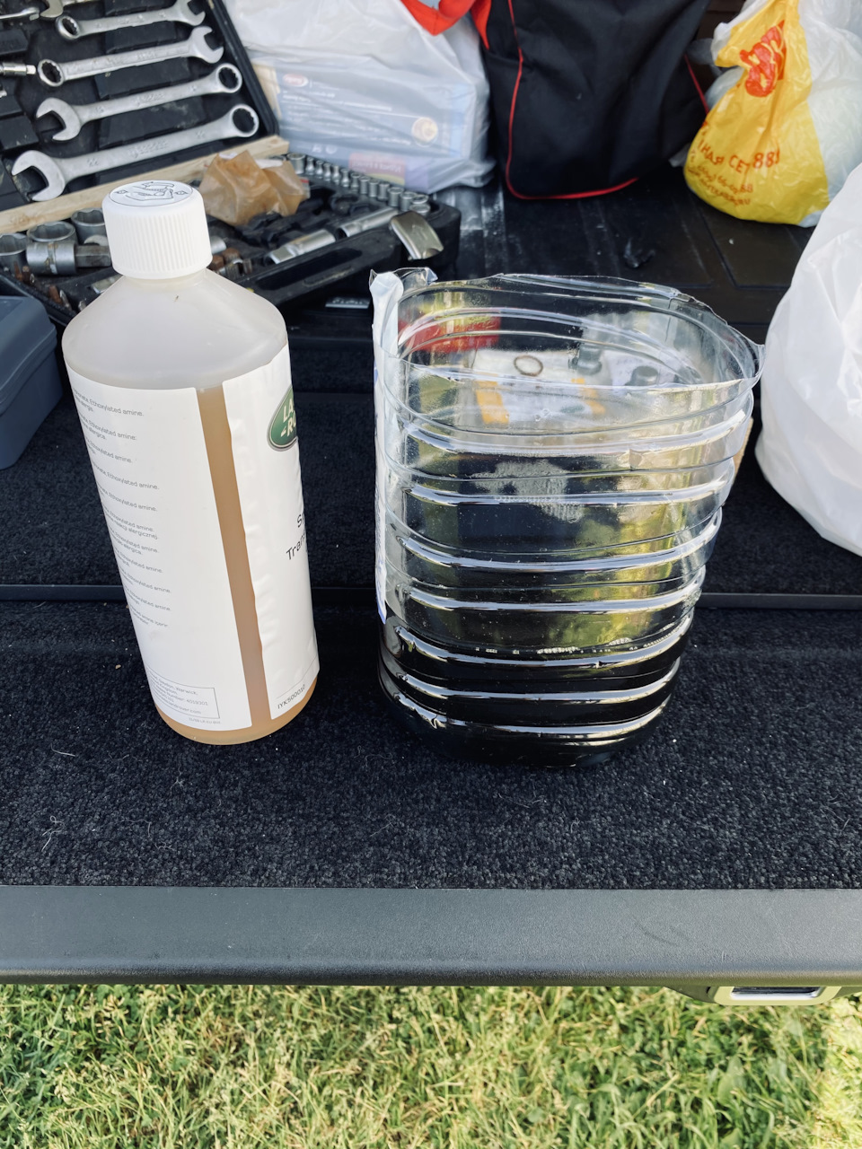 Замена масла в раздаточной коробке, переднем и заднем редукторах (без ...