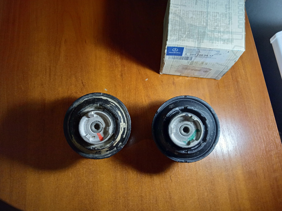 Подушки двигателя — Mercedes-Benz C-Class (W202), 2 л, 2000 года ...