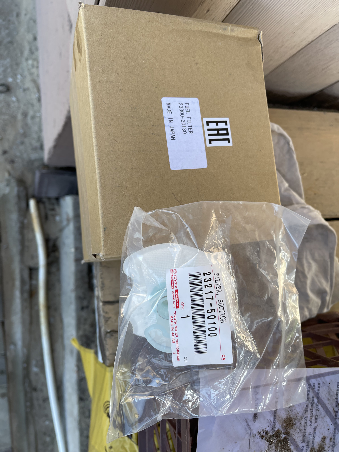 Замена топливных фильтров — Subaru Impreza (GE/GH), 2 л, 2007 года ...