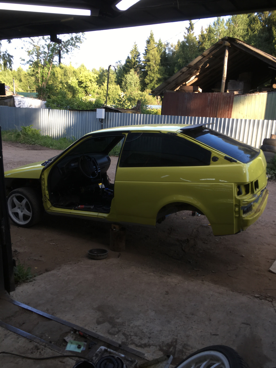 Пуш сало, антикор задней части — Lada 112 Coupe, 1,6 л, 2007 года ...
