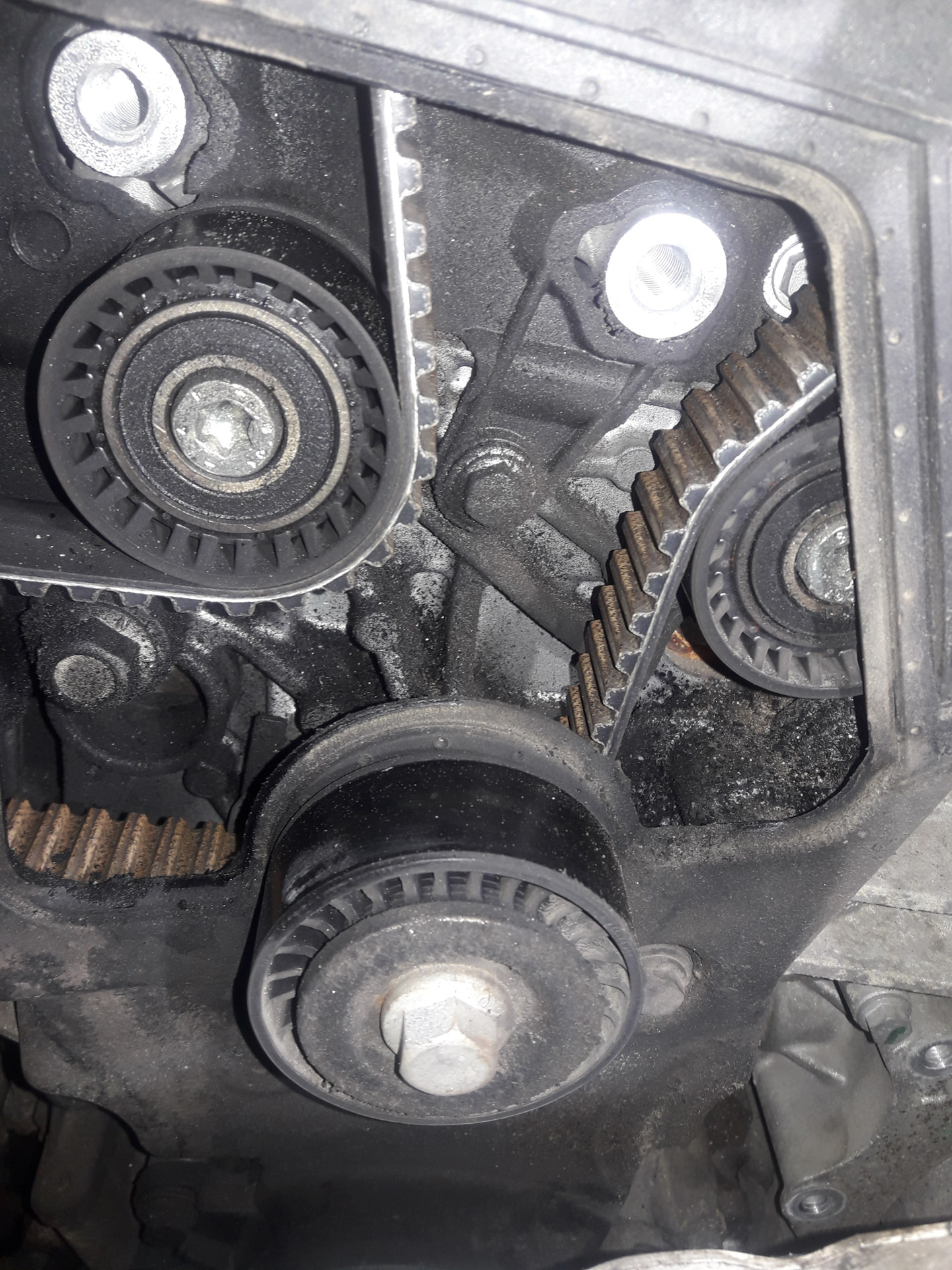 B20DTH замена комплекта ремня ГРМ — Opel Zafira Tourer, 2 л, 2016 года ...