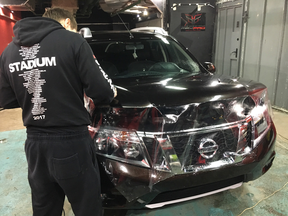 Обклей переда — Nissan Terrano III, 2 л, 2019 года | просто так | DRIVE2