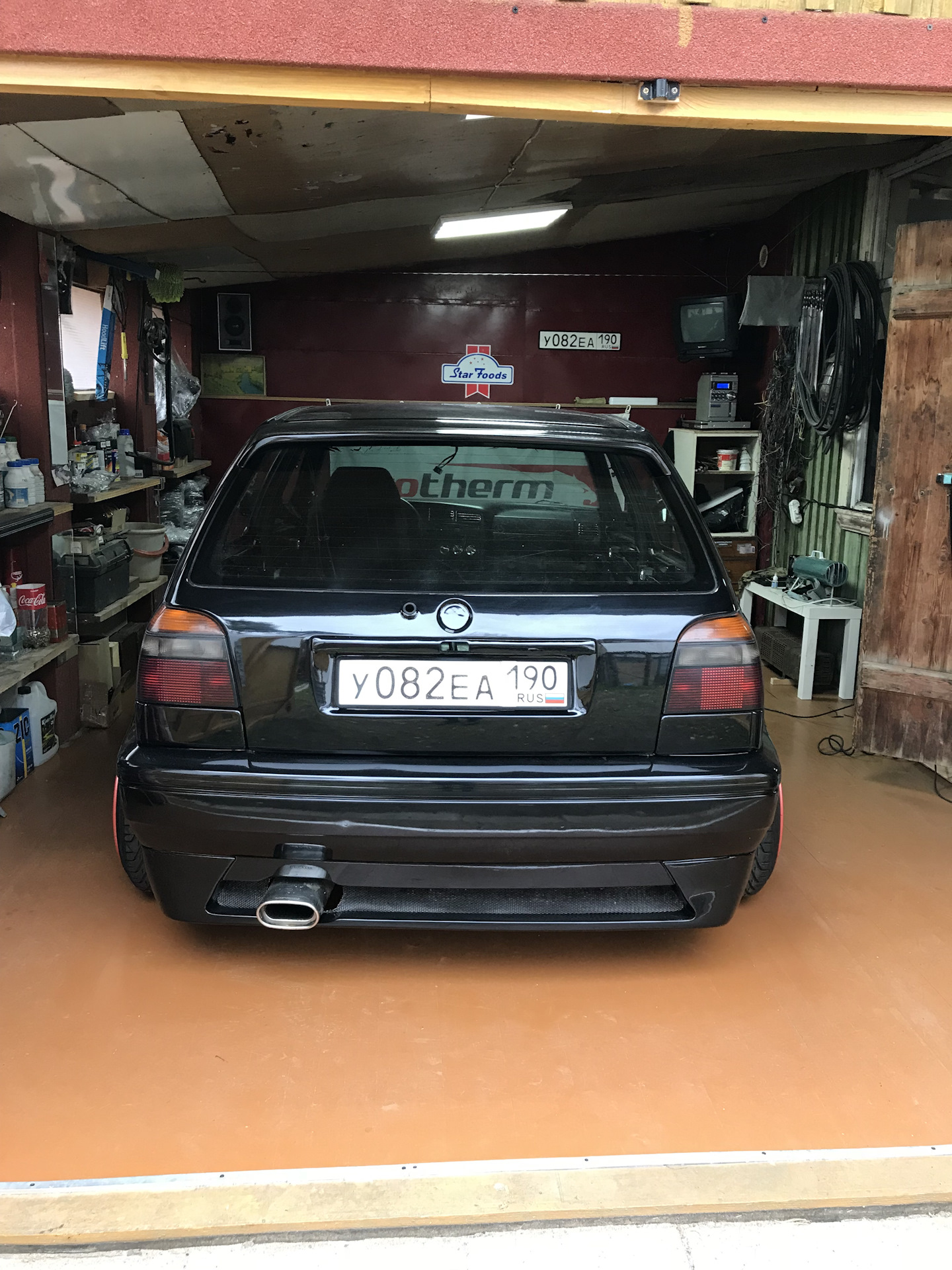 Заглушка в заднюю дверь. — Volkswagen Golf GTI Mk3, 2 л, 1994 года ...