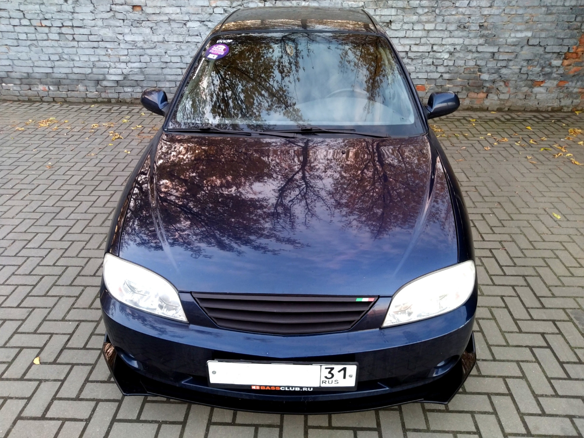 Сплитер на передний бампер )) — KIA Spectra, 1,6 л, 2007 года | тюнинг ...