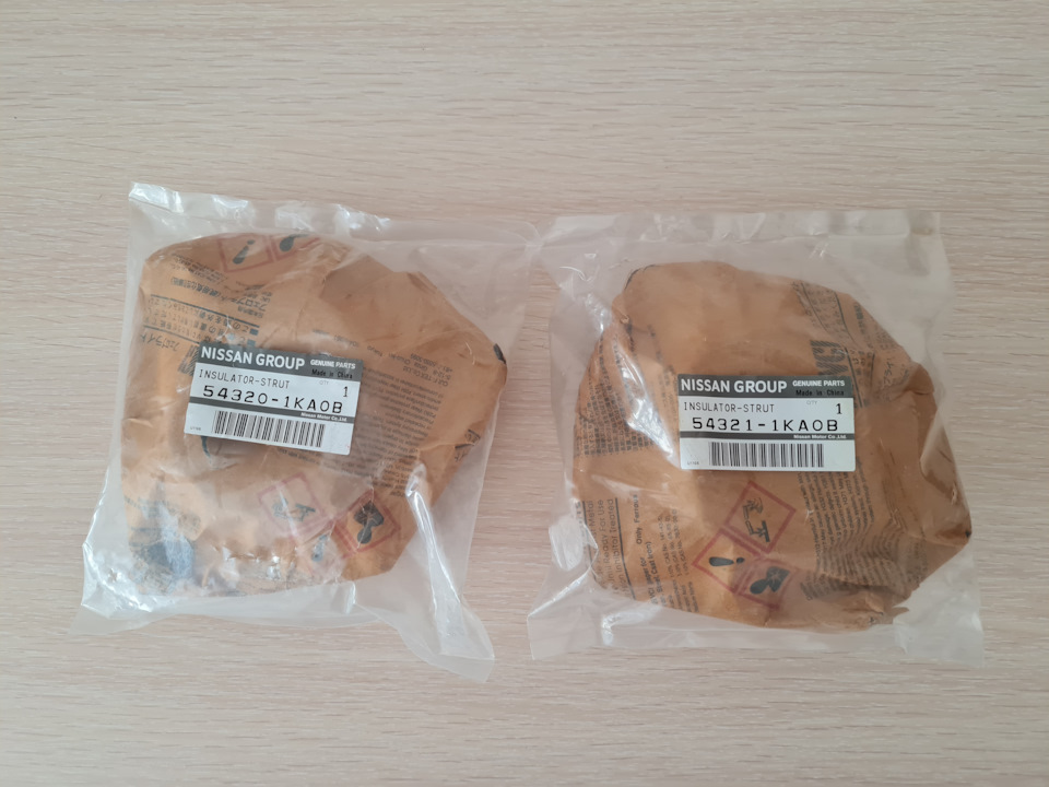 543201KA0B ОПОРА ПЕРЕДНЕГО АМОРТИЗАТОРА ПРАВАЯ NISSAN INFINITI ...