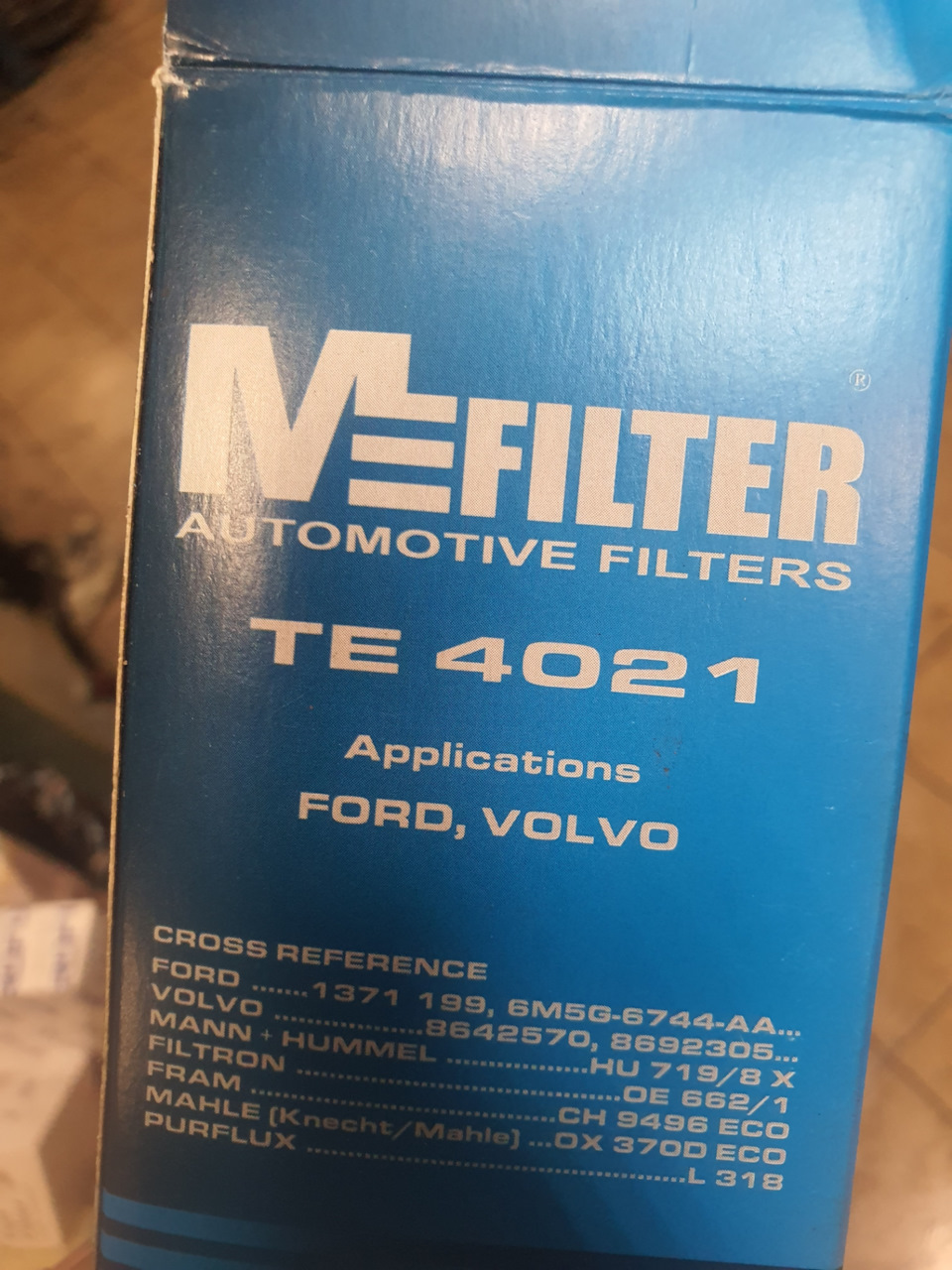 1371199 Фильтр масляный Ford | Запчасти на DRIVE2