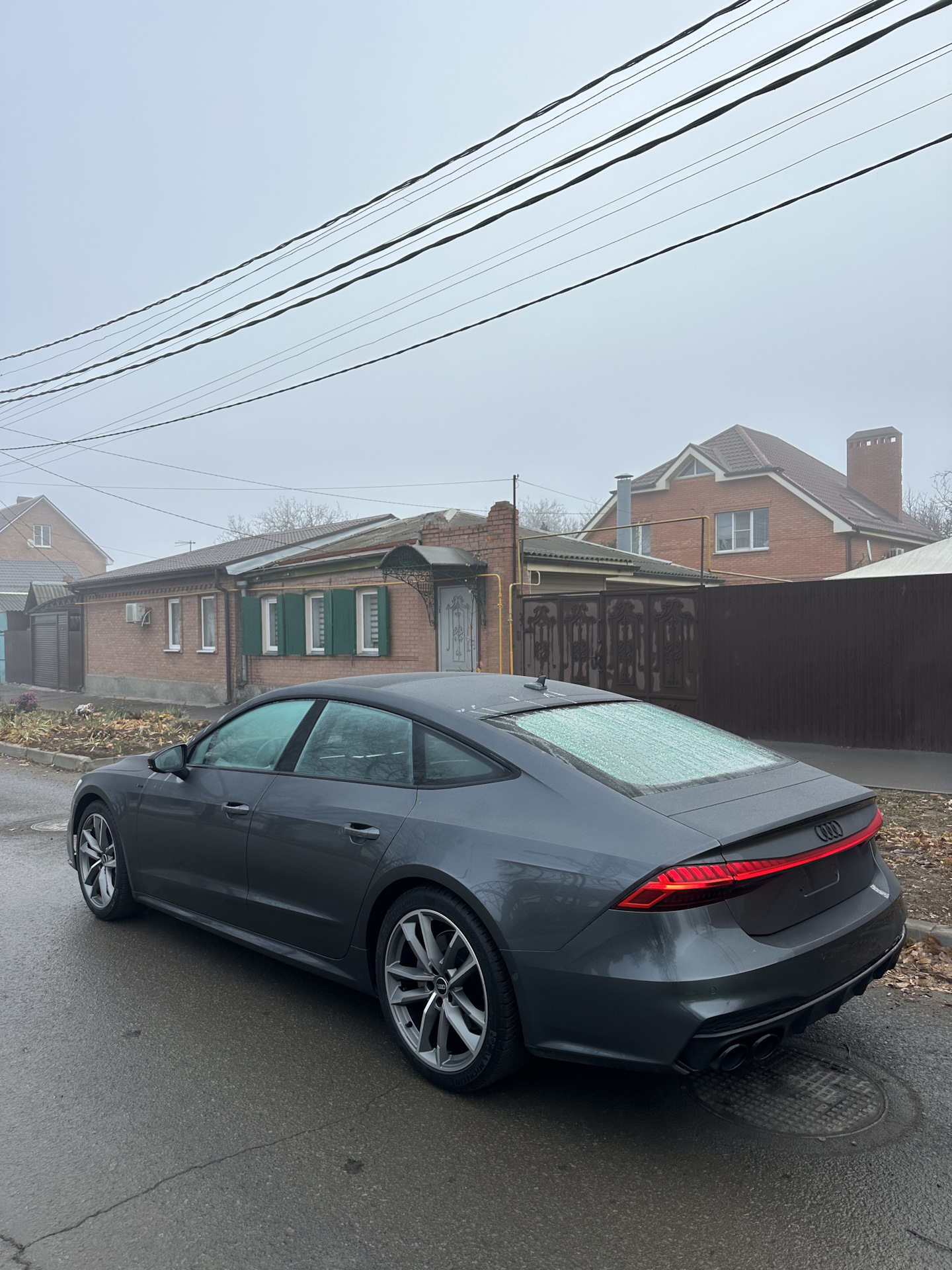 Зимний лук и постановка на учет — Audi A7 Sportback 2g 3 л 2021