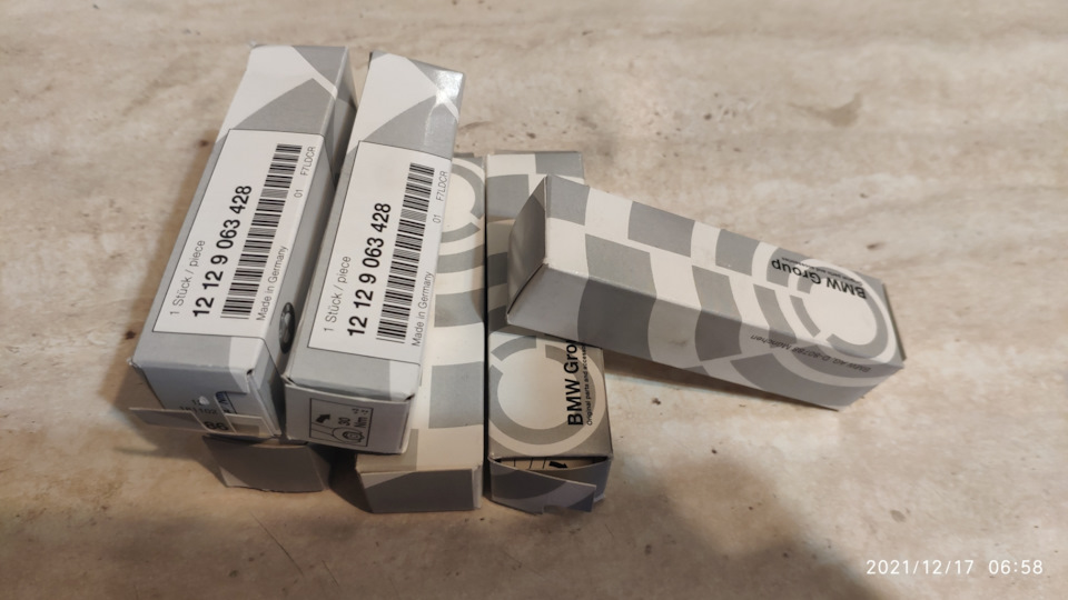 12129063428 Свеча зажигания BMW | Запчасти на DRIVE2