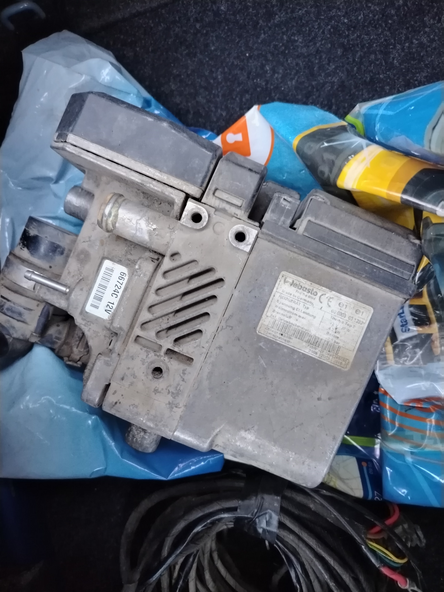 Webasto Thermo Top E + StarLine A63 — Skoda Rapid (1G), 1,4 л, 2019 года | электроника | DRIVE2