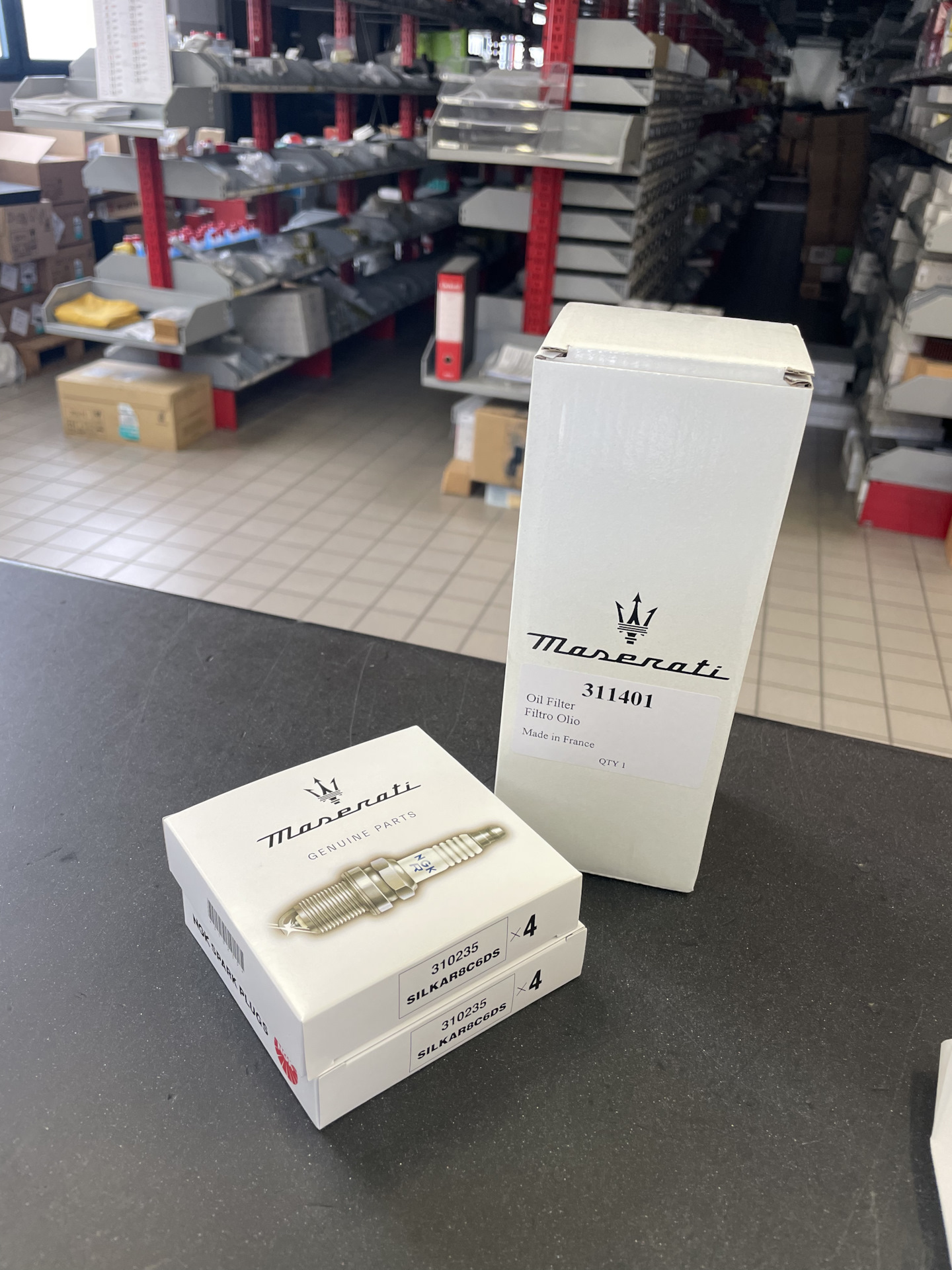 Приехали новые расходники — Maserati Levante, 3 л, 2017 года | плановое ...