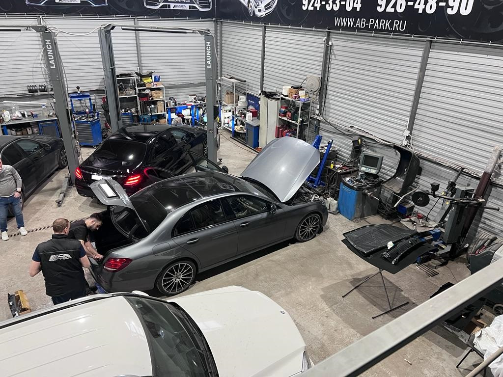 Установка электропривода багажника — Mercedes-Benz E-Class (W213), 2,9 ...