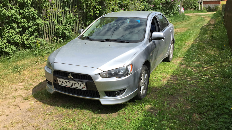 Mitsubishi Lancer X 1.8 бензиновый 2008 | 1,8 cvt на DRIVE2