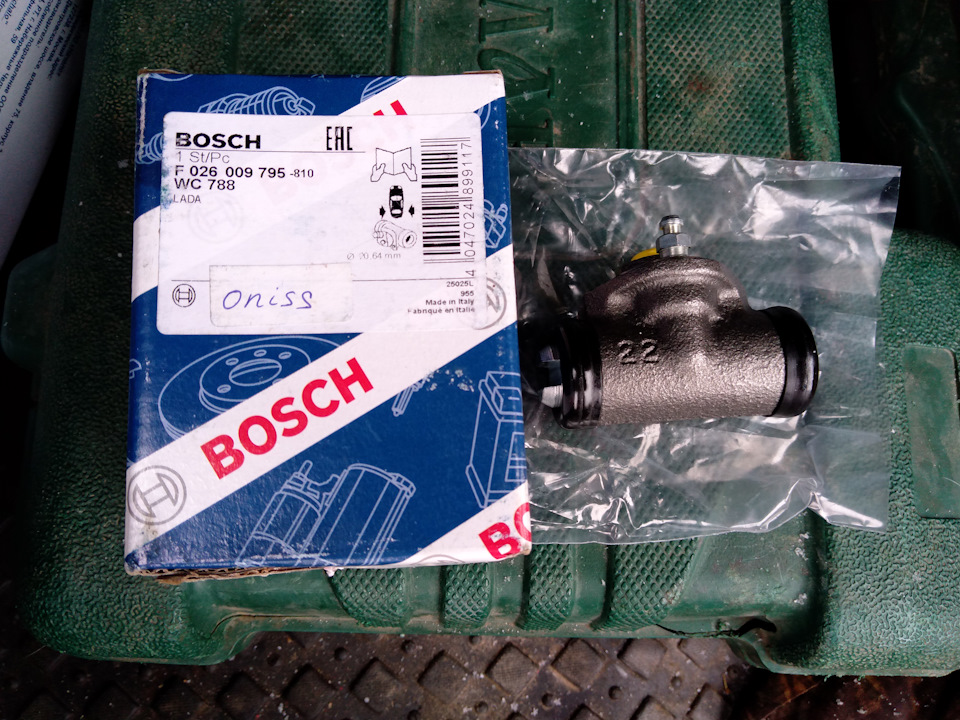 F026009795 ЦИЛИНДР КОЛЕСНЫЙ BOSCH | Запчасти на DRIVE2