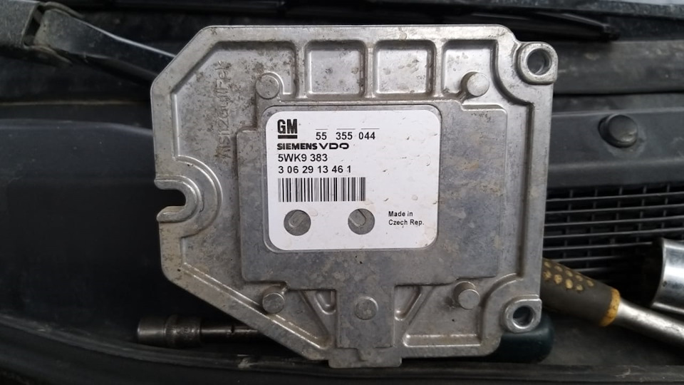 55355044 Электронный модуль системы впрыска топлива GM | Запчасти на DRIVE2