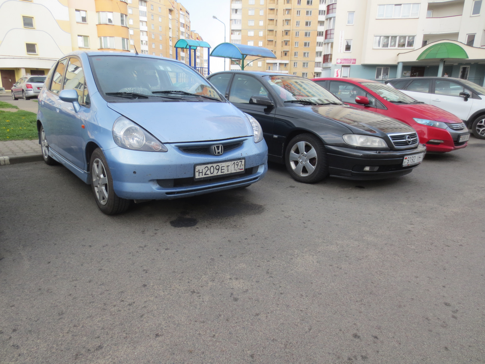2 раза в Беларусь на Джазе — Honda Jazz (1G), 1,5 л, 2002 года ...
