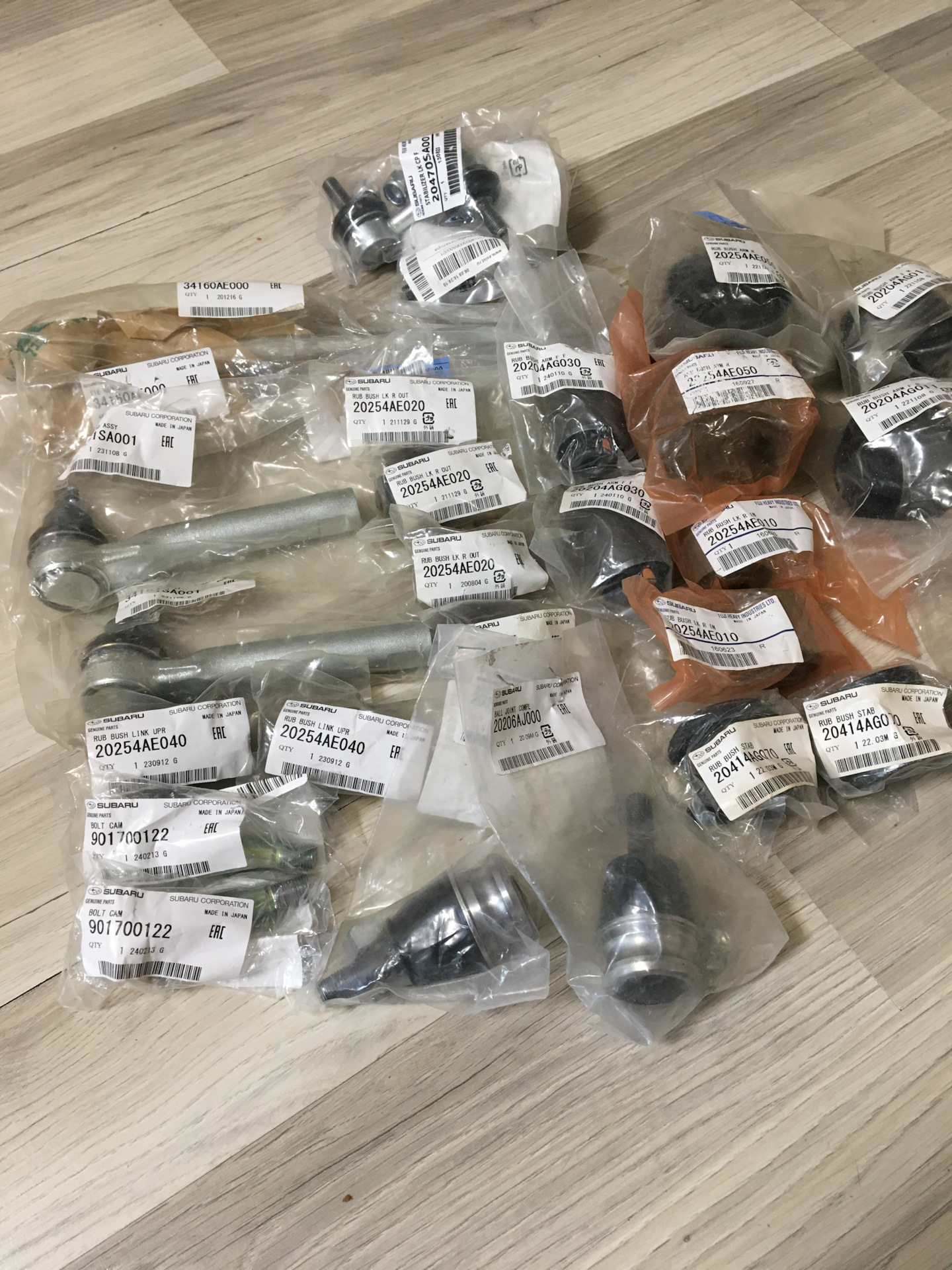 Ремонт ходовой части. — Subaru Legacy (BL/BP), 2 л, 2003 года | визит ...