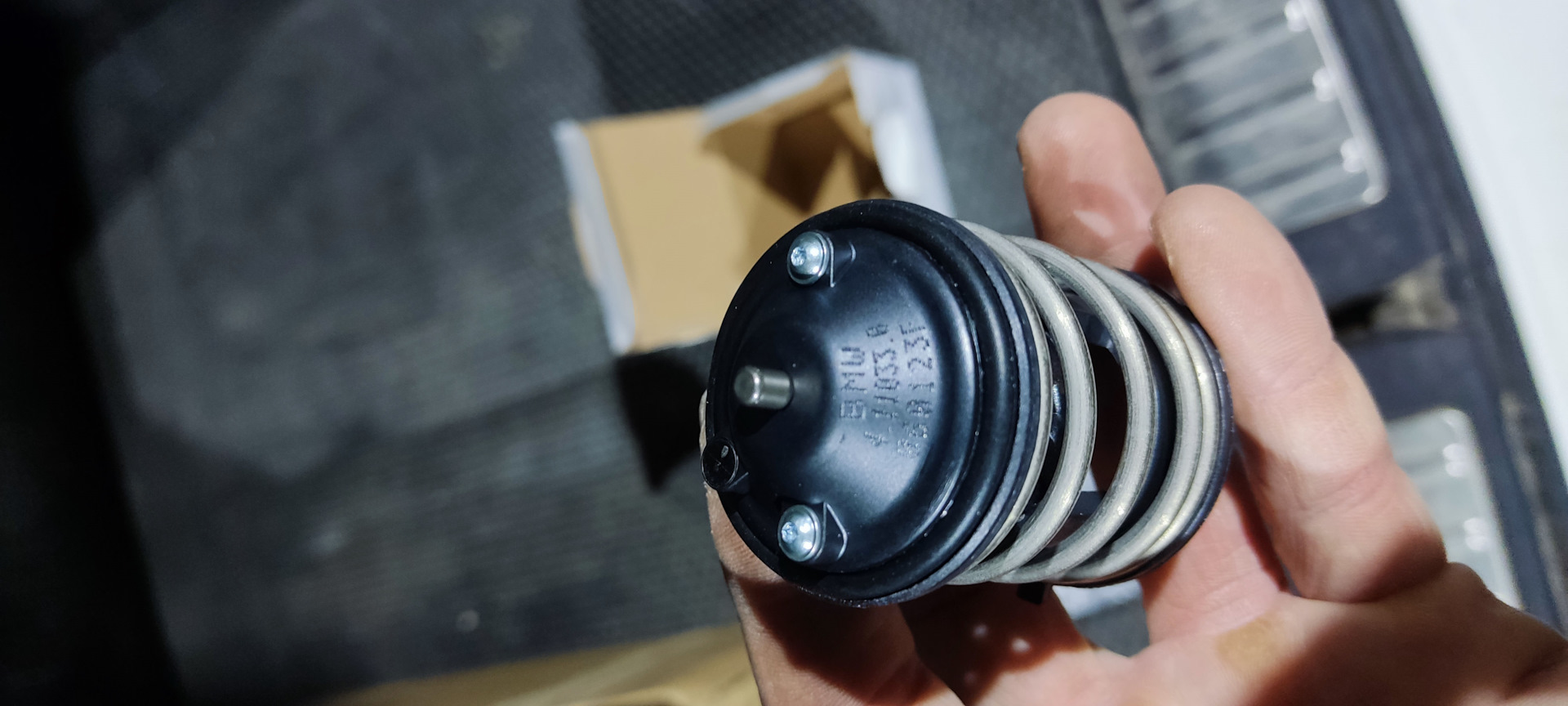 Замена ремня, натяжителей, помпы и термостата — BMW X3 (F25), 3 л, 2014 ...