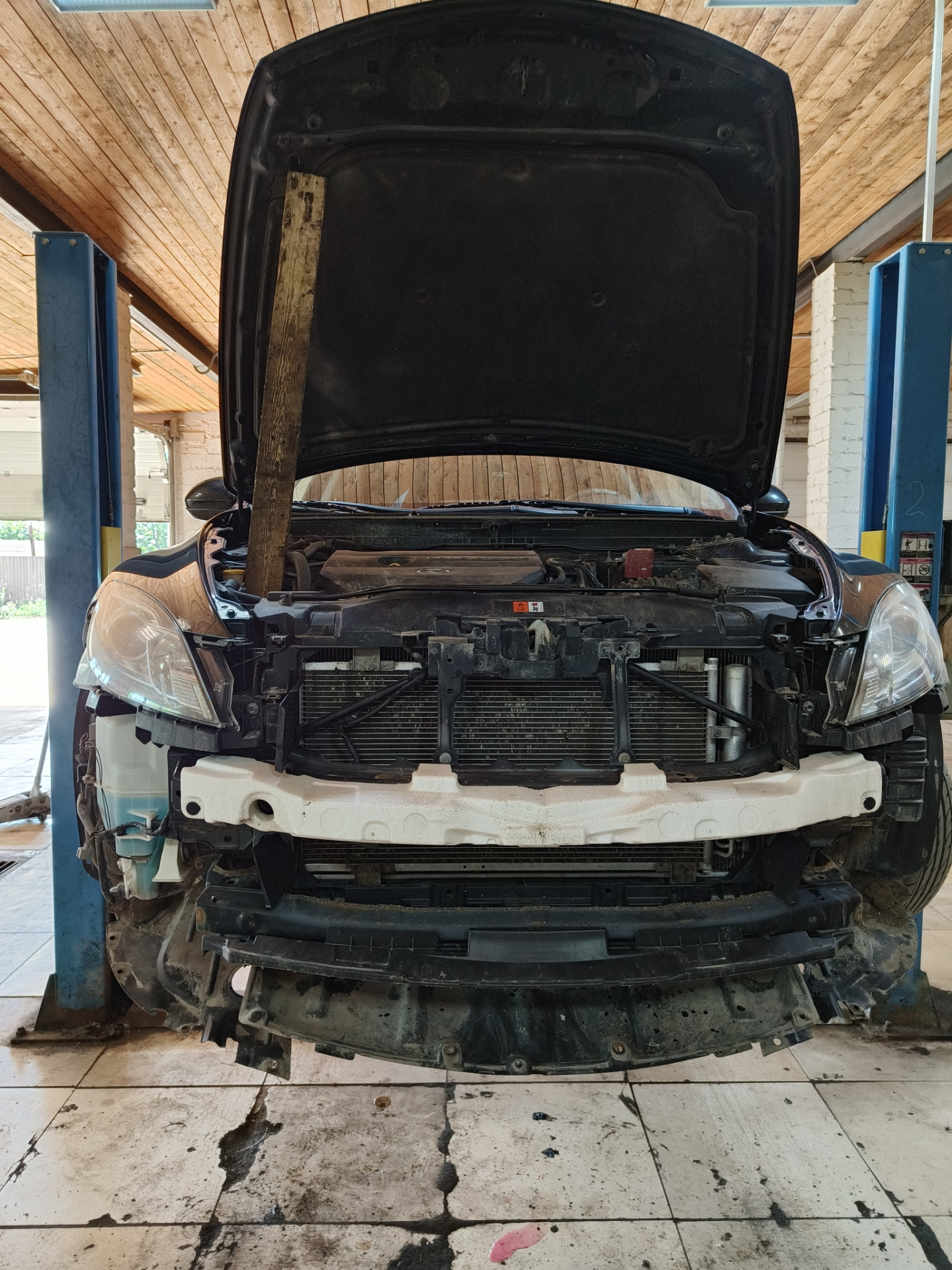 Замена радиатора Mazda 6 GH — Mazda 6 (2G) GH, 1,8 л, 2011 года | поломка | DRIVE2