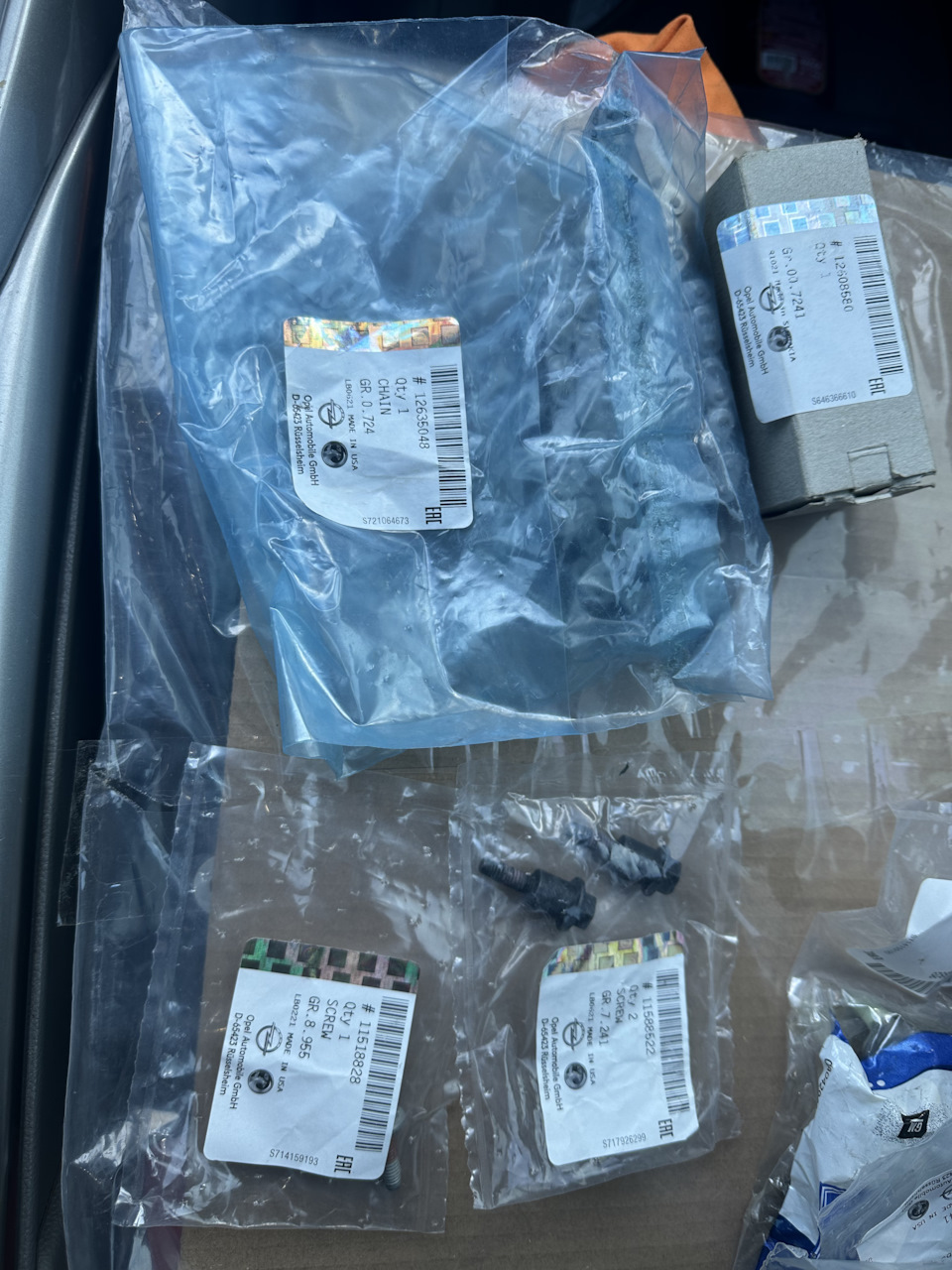 Замена цепи грм — Chevrolet Malibu (8G), 2,4 л, 2013 года | расходники ...