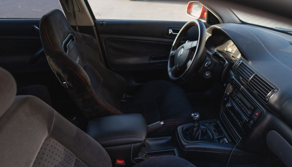 Установка кресла Recaro Style — Volkswagen Passat B5, 1,8 л, 1999 года ...