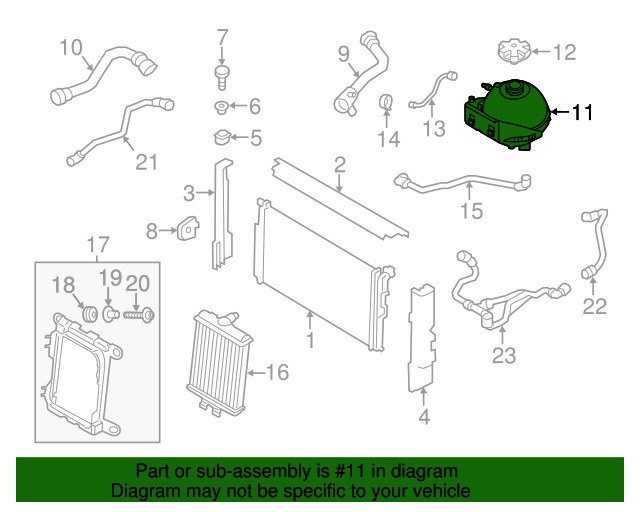 17137609469 Расширительный бачок BMW | Запчасти на DRIVE2
