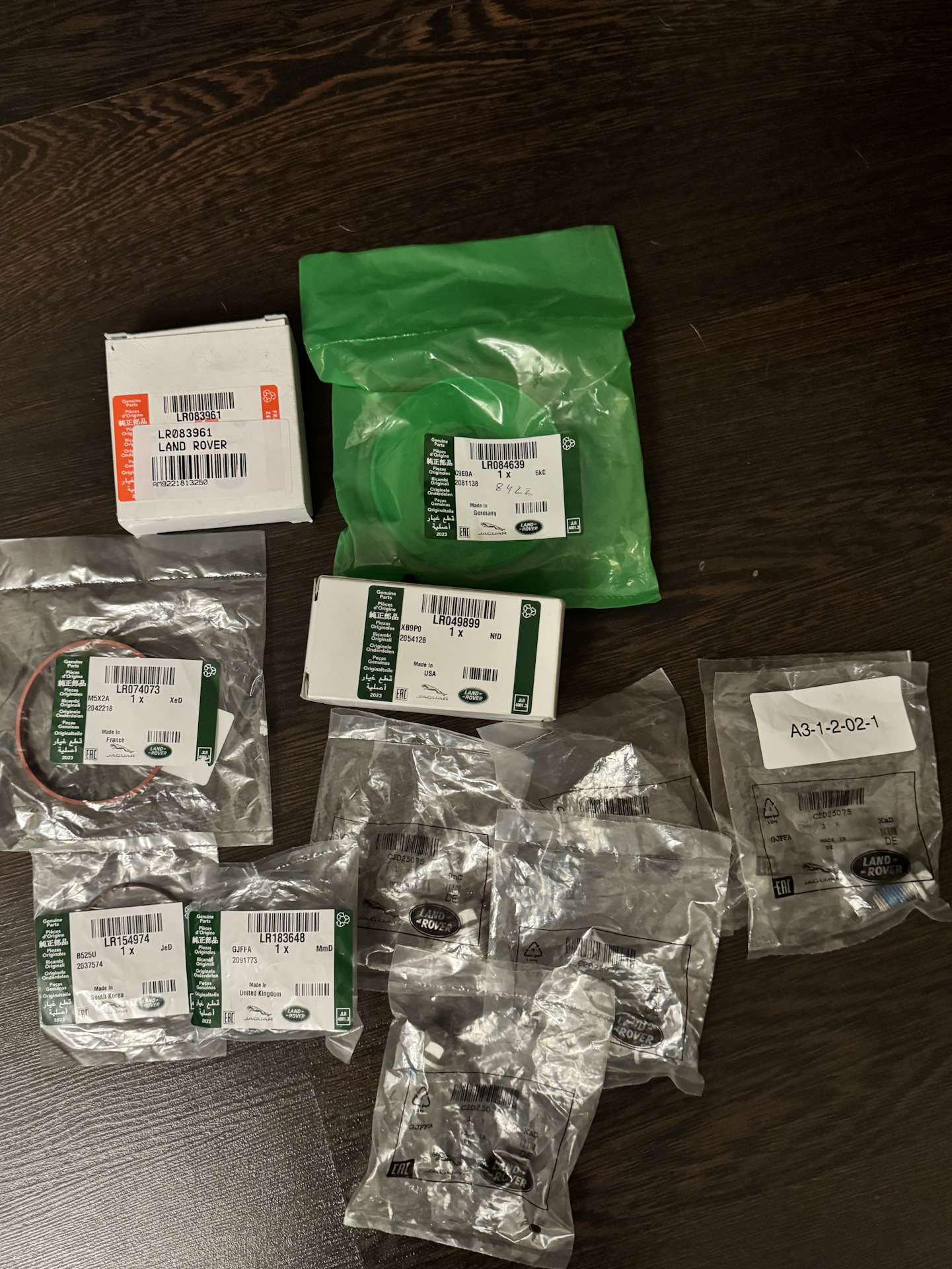 Полный список з.ч Недостающая мелочь для замены цепей — Land Rover ...