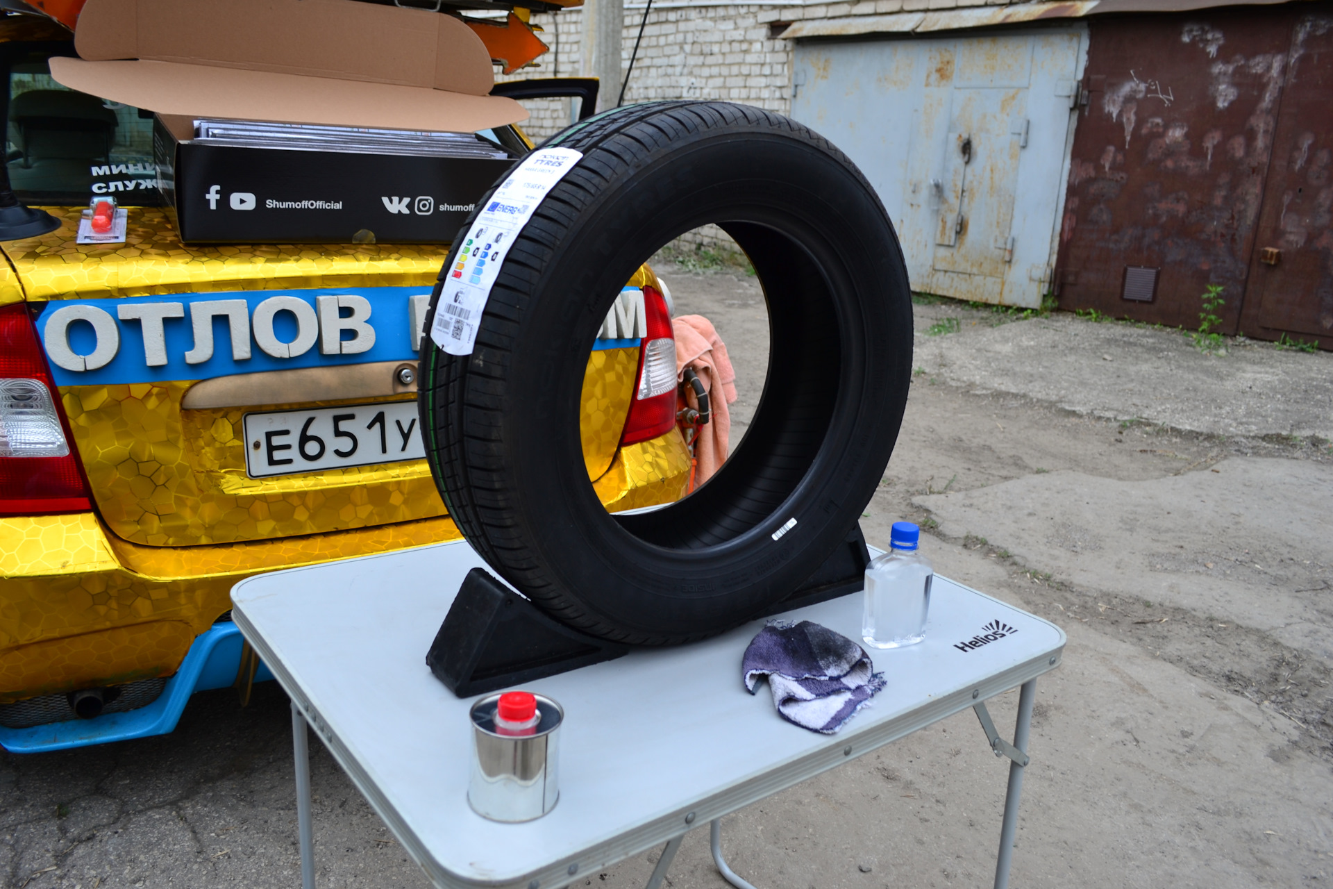 Отлов ведьм. Шумоизолиция шин… — Lada Калина седан, 1,6 л, 2007 года ...