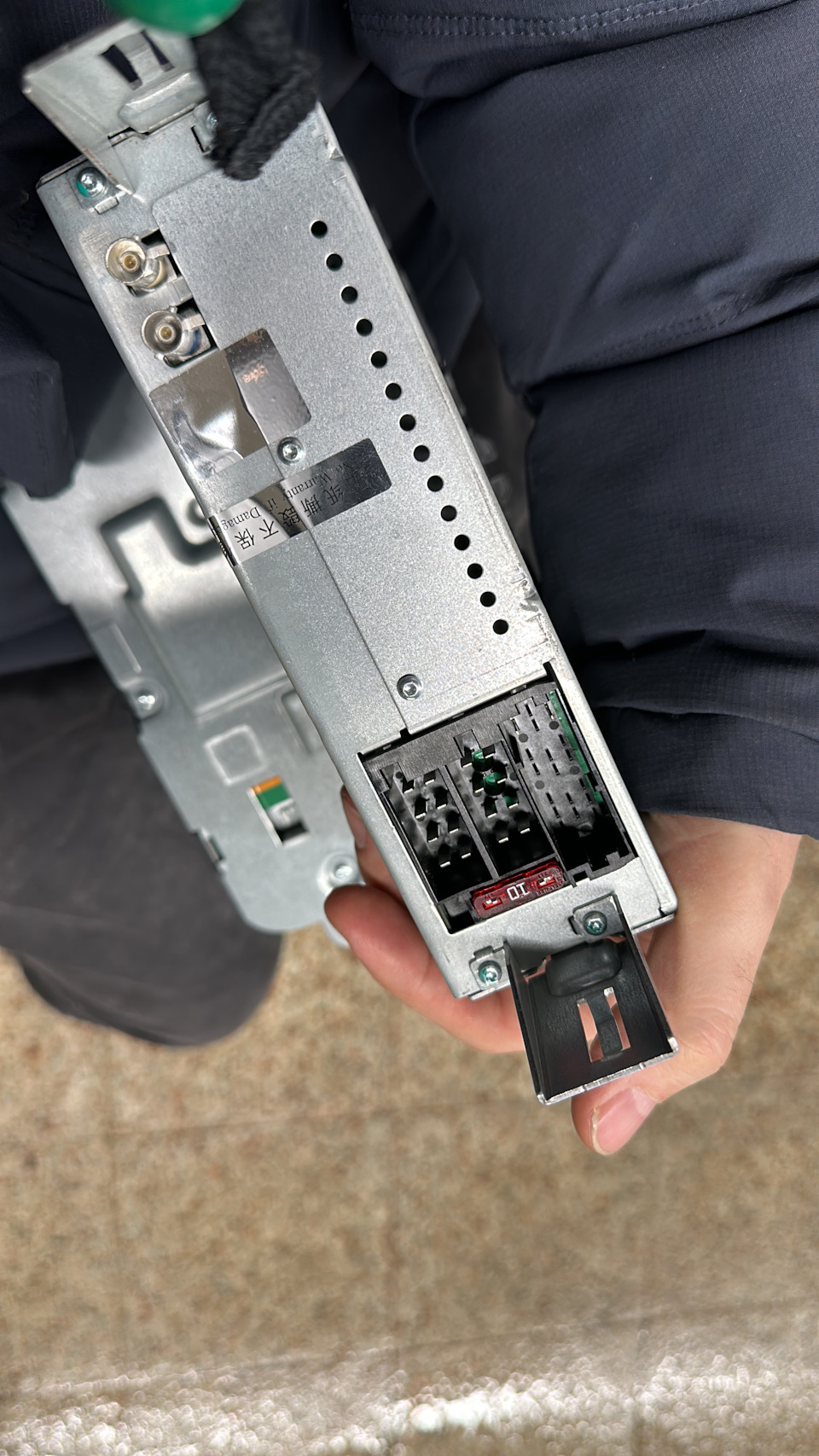 Установка циклопа ZVS909110 RCD 530 — Skoda Fabia RS Mk2, 1,4 л, 2012 ...