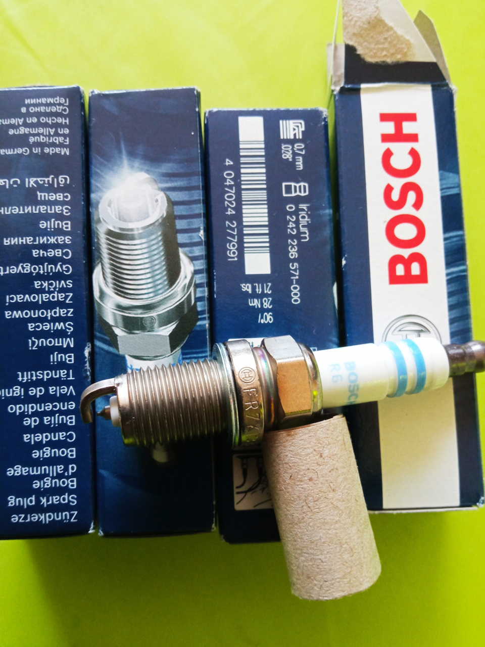 0242236571 Свеча зажигания BOSCH | Запчасти на DRIVE2