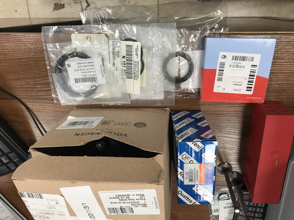 Крупное ТО — Volkswagen Multivan (T5), 3,2 л, 2008 года | визит на ...