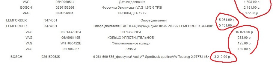 WHT005422B Кольцо уплотнительное VAG | Запчасти на DRIVE2