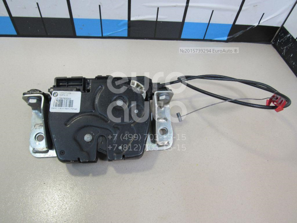 51247397630 Замок багажной двери BMW | Запчасти на DRIVE2