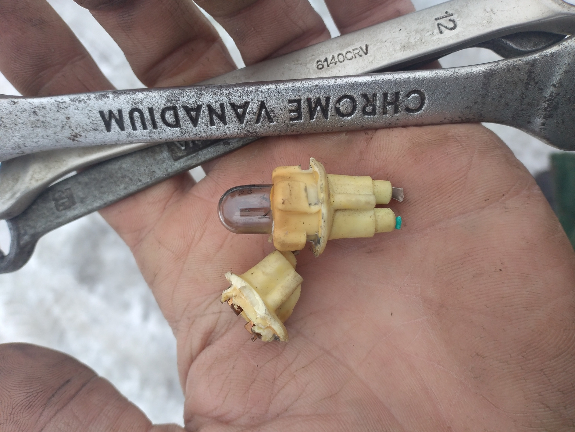 Заменил фарах габариты на стелс 300 — Buyang atv 300, 0,5 л, 2014 года ...