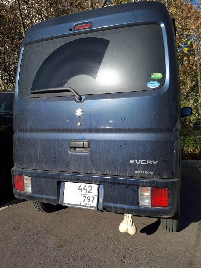 Самэц, однако! — Suzuki Every (DA17), 0,6 л, 2021 года | прикол | DRIVE2