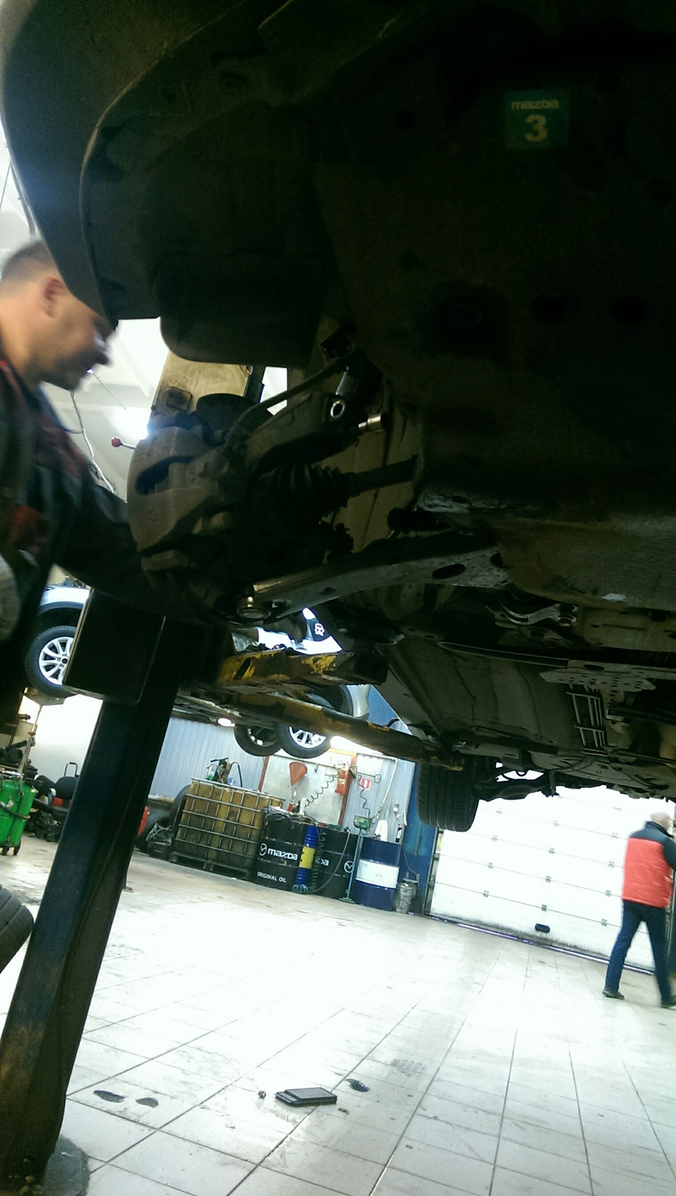 Ремонт ремонт ремонт — Mazda 3 (1G) BK, 2 л, 2006 года | визит на ...