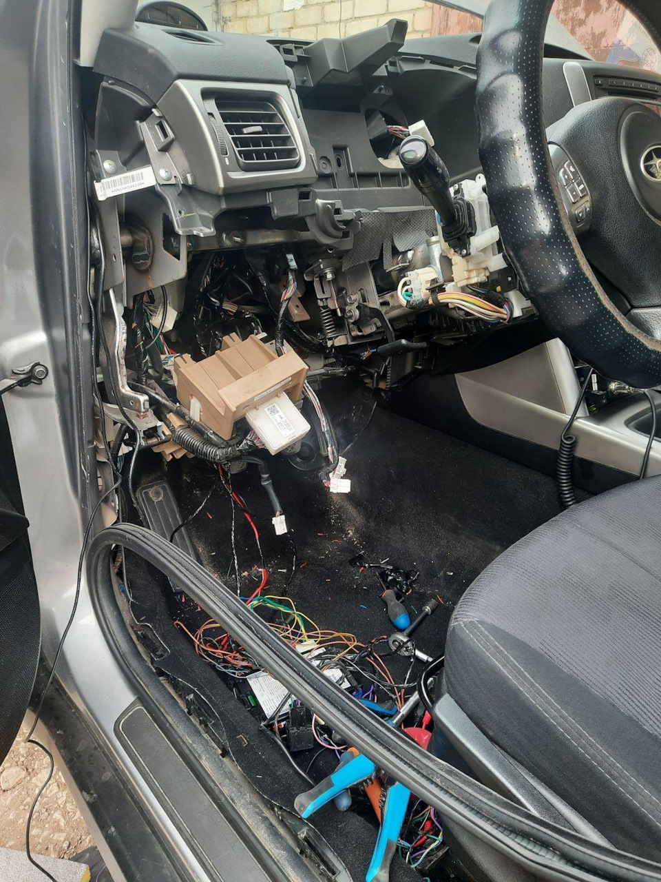 Сигнализация с автозапусеом Шеохан Магикар 7 — Subaru Forester (SH), 2 ...