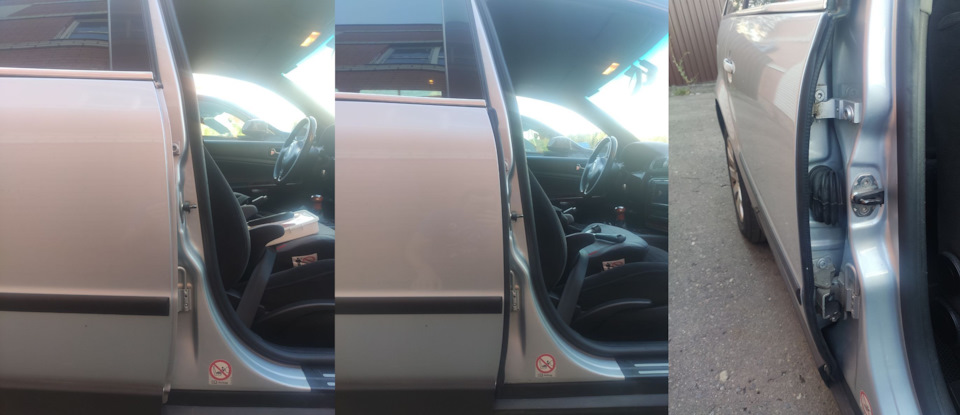 Уплотнительная резинка на дверь — Volkswagen Passat Variant (B5), 1,9 л ...