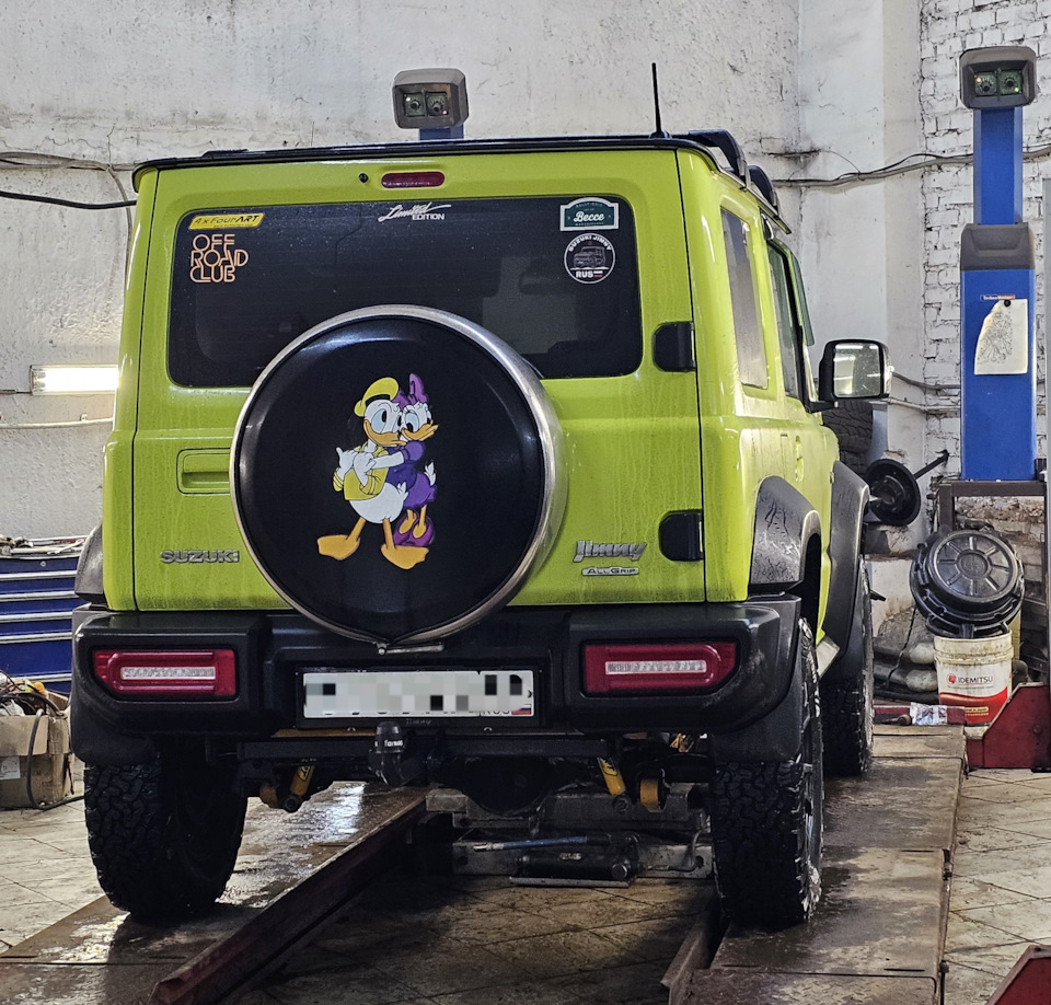Текущий ремонт Suzuki Jimny JB74 — Suzuki Jimny (4G), 1,5 л, 2019 года | визит на сервис | DRIVE2
