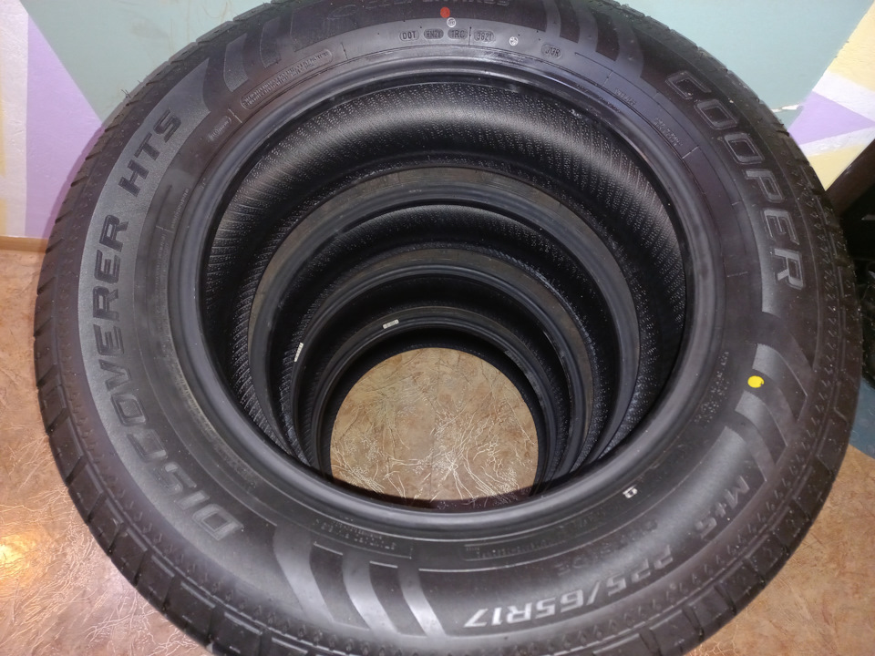 Шиномонтаж 2022 на Cooper discoverer hts 225 65 r17 — Geely Atlas (1G ...