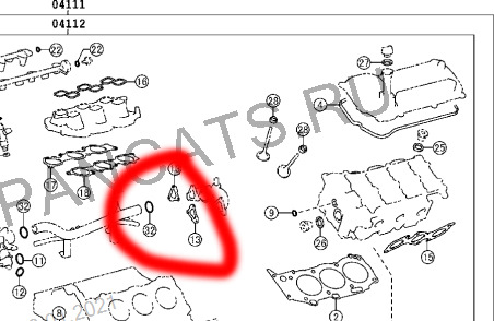 Самостоятельная замена цепи ГРМ 1GR — Toyota Land Cruiser Prado 120 ...