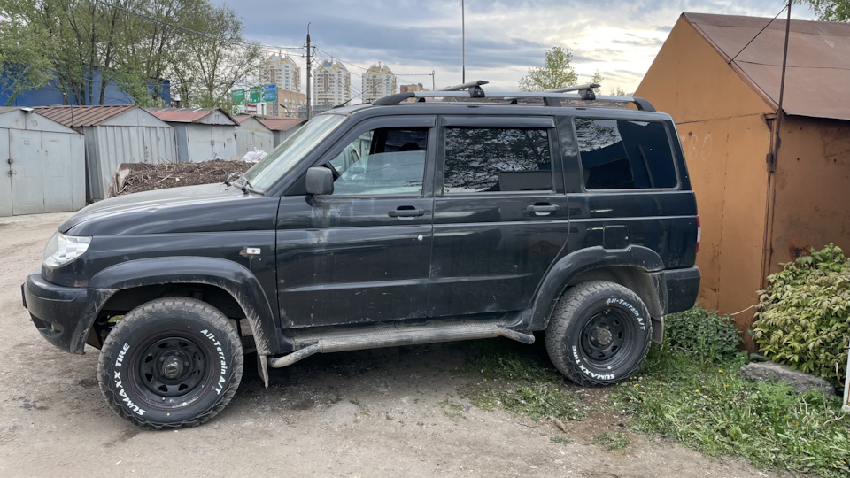 245/70 R16 на дисках et+15 уаз патриот — УАЗ Patriot, 2,7 л, 2013 года ...