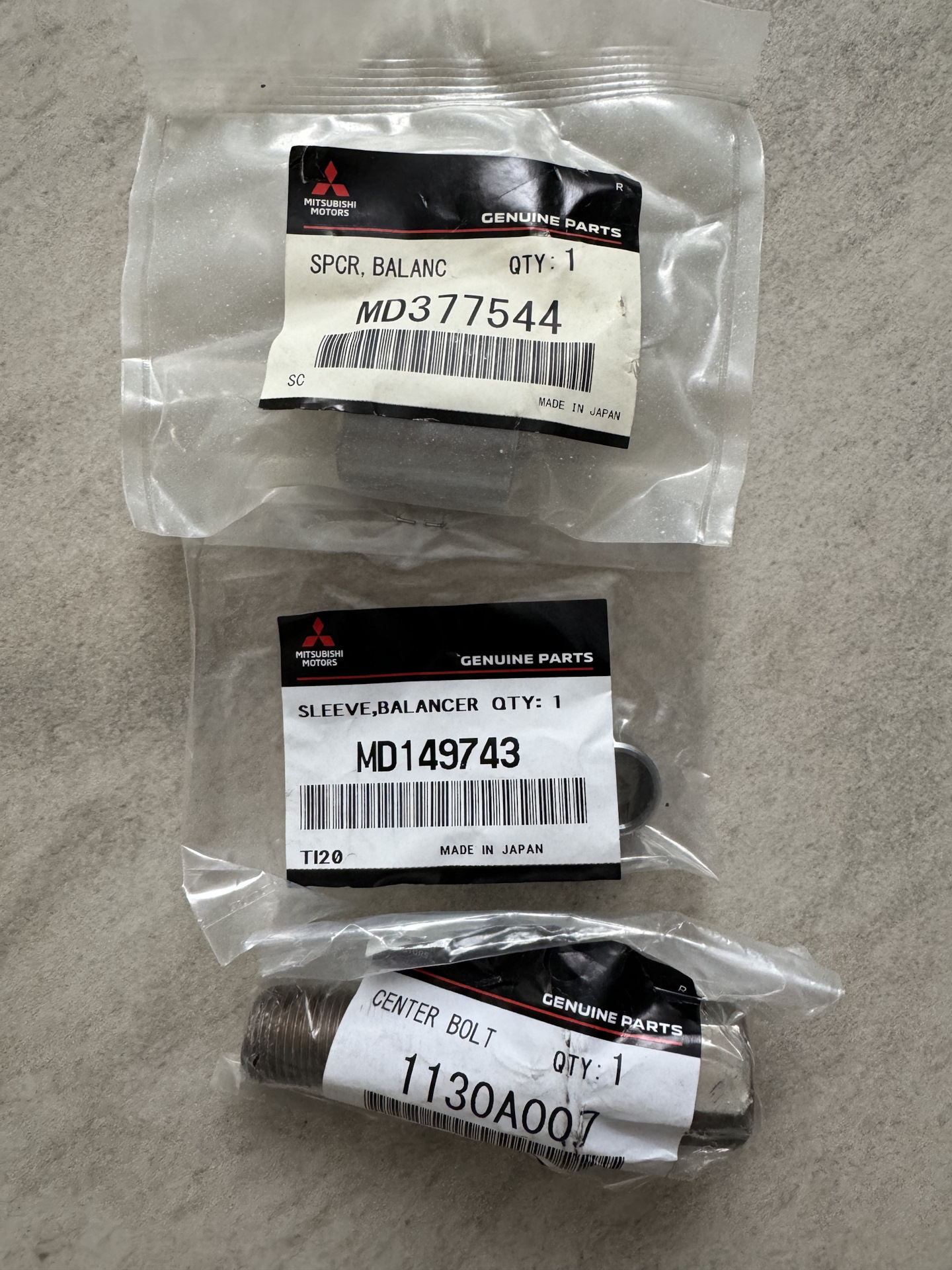 Комплект ГРМ — Mitsubishi Pajero Sport (2G), 2,5 л, 2015 года ...