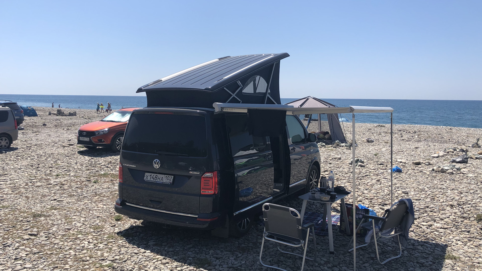Volkswagen Multivan (T6) 2.0 дизельный 2018 | California Ocean на DRIVE2