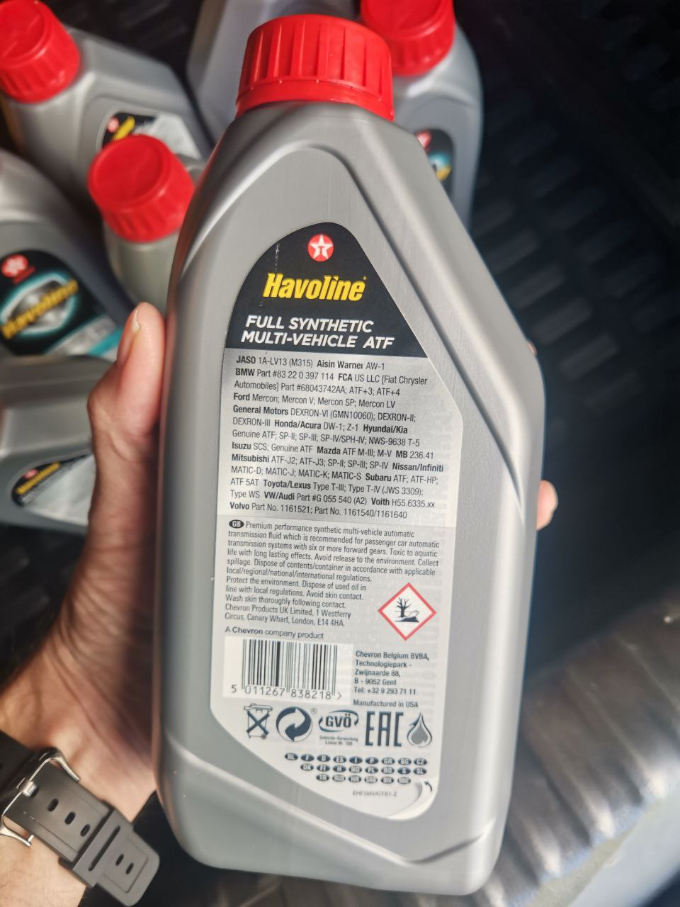 1161640 Масло трансмиссионное Transmission Oil, 4л Volvo | Запчасти на ...