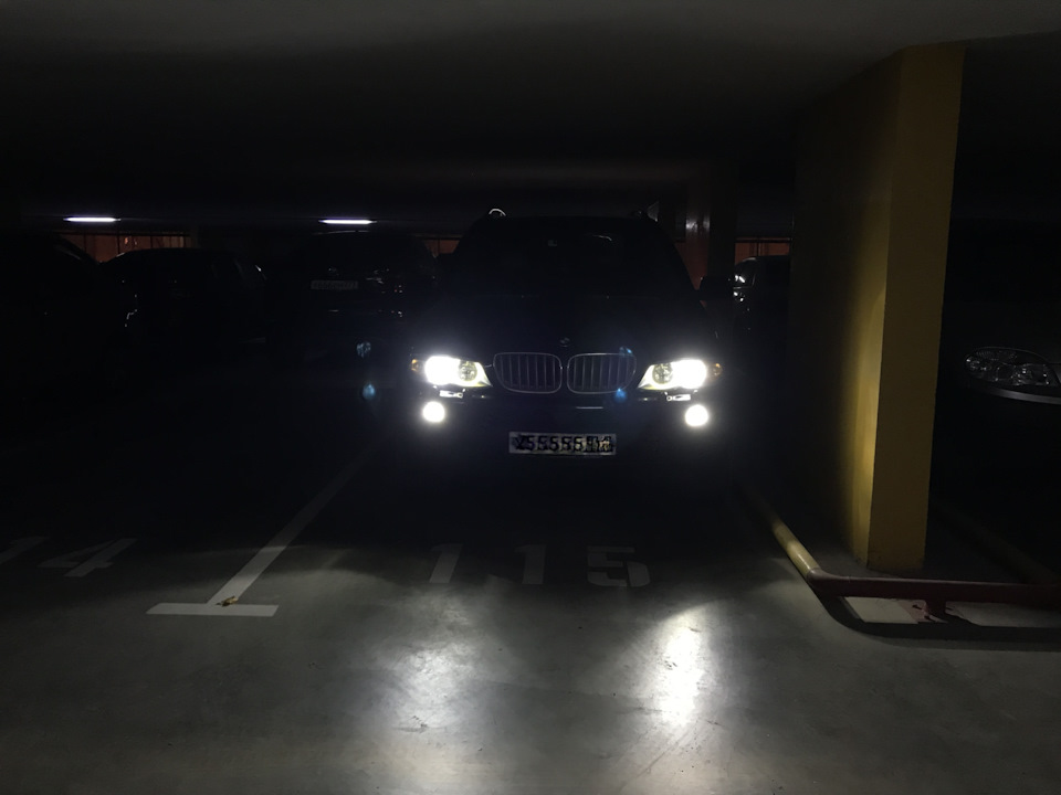 Замена ПТФ на E53 — BMW X5 (E53), 3 л, 2004 года | запчасти | DRIVE2