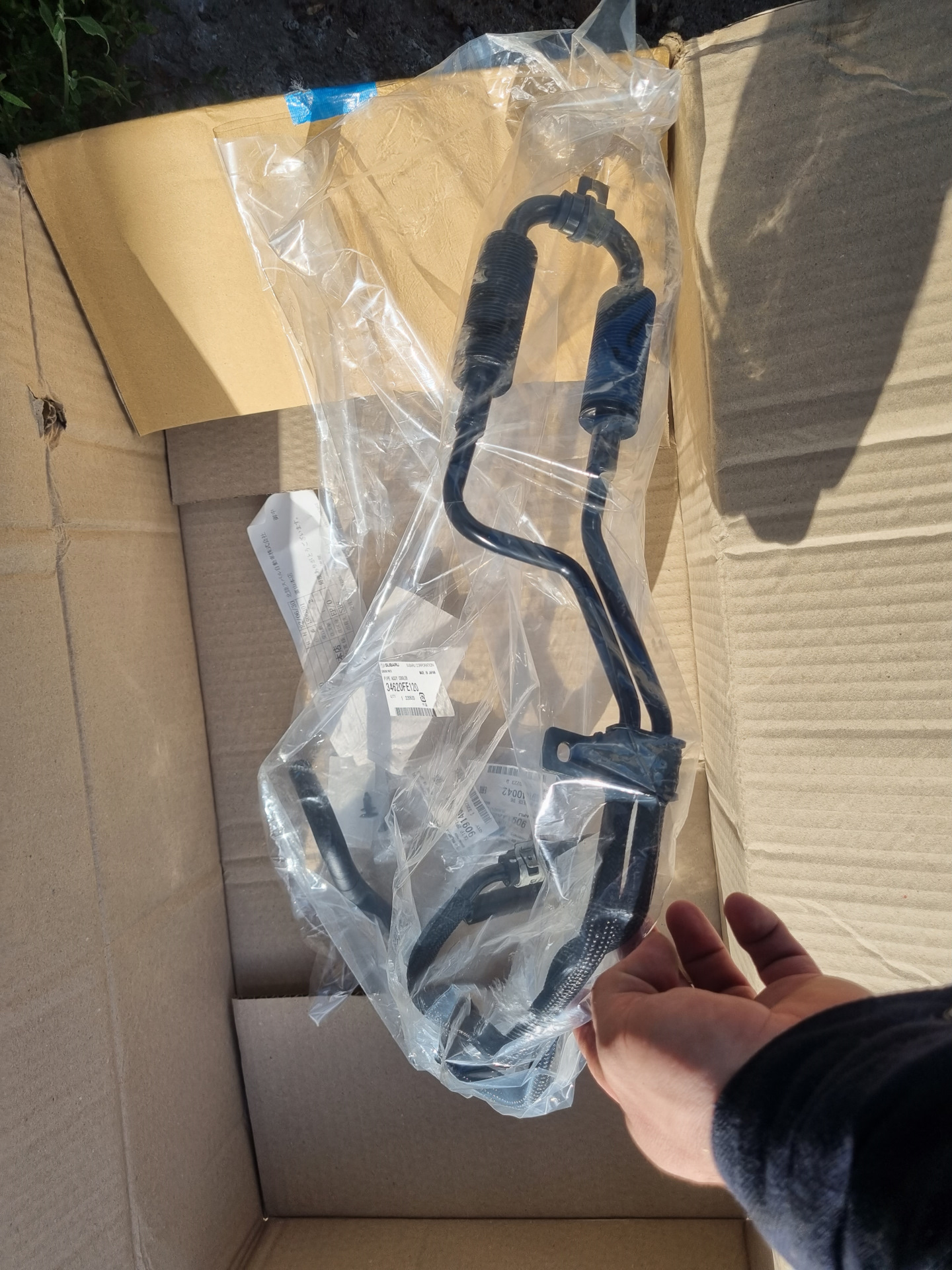 Посылка из Японии unpacking — Subaru Impreza WRX STI (GD), 2 л, 2005 ...